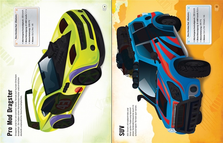 Stickerbuch, Autos, ab 5, Usborne Verlag - Düsseldorf